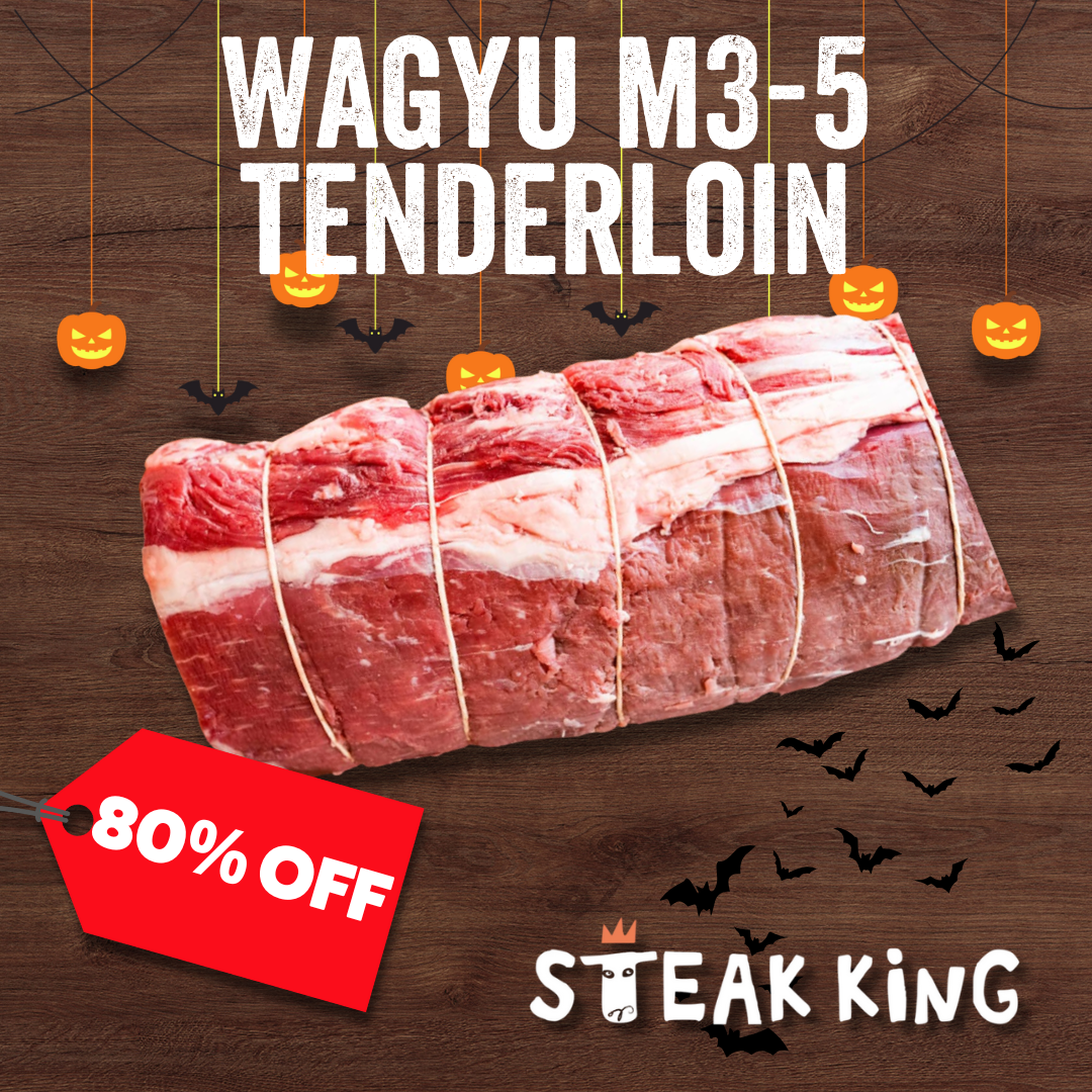 【特價】冰鮮M3-5和牛柳3公斤 – Steak King