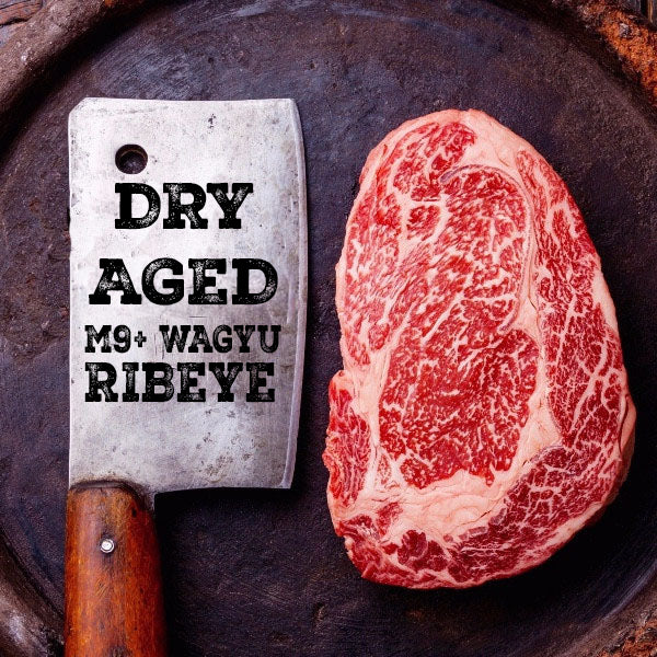 Frozen Dry Aged 45 Days Wagyu M9+ Ribeye 1kg – Steak King