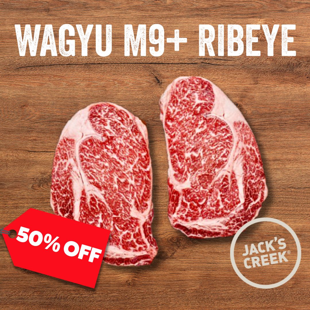 50% Off - Chilled Wagyu M9+ Ribeye by Tajima – Steak King