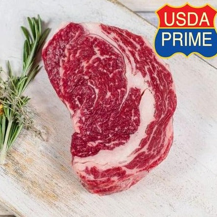Frozen USDA Prime Ribeye Steaks 350g x 4 – Steak King