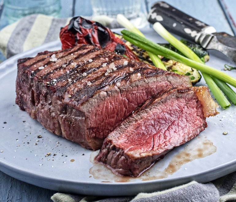 Chilled Black Angus Ribeye – Steak King